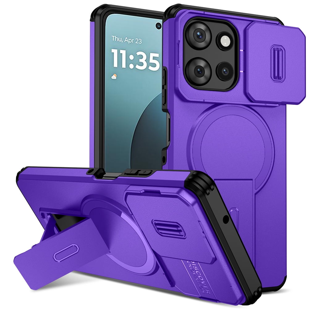Case for Motorola Moto G Power 5G 2025 6.8" with Invisible Fold Holder ...