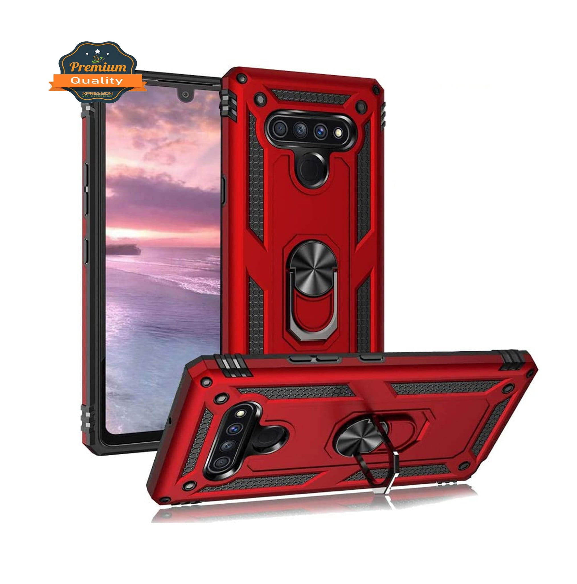Case for Motorola Moto G Stylus (2021) Cases with Magnetic Ring Holder ...