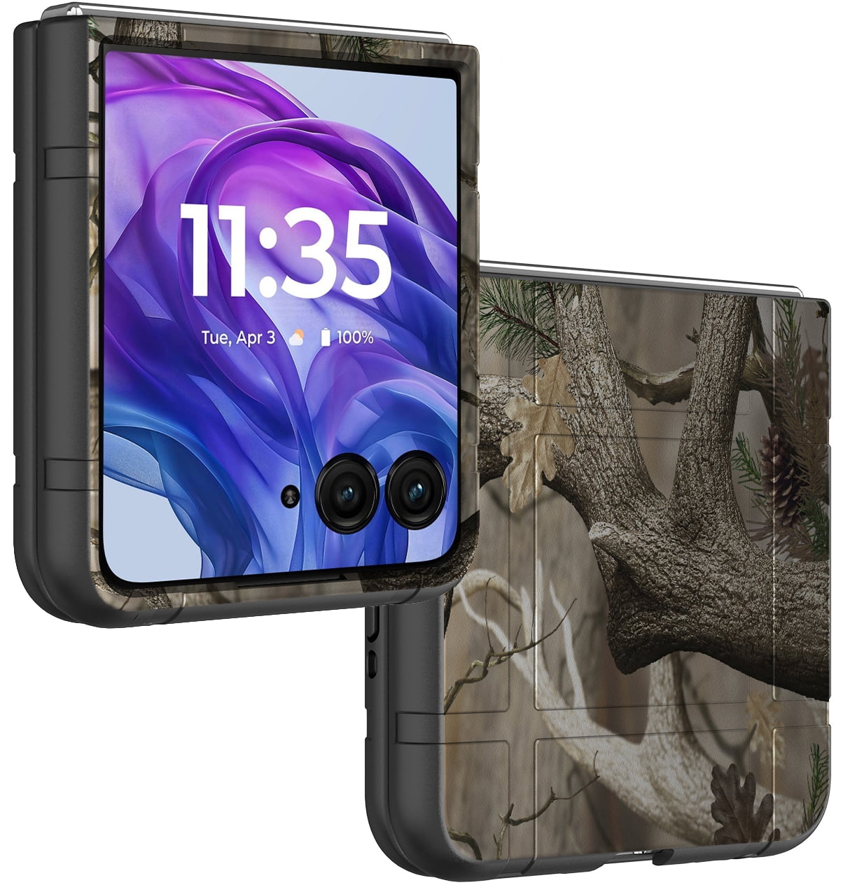 Case for Motorola RAZR+ 2024/2025, Nakedcellphone Slim Hard Shell ...