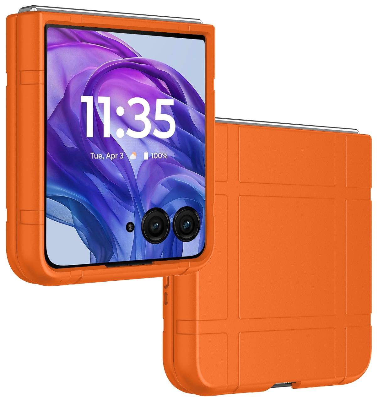 Case for Motorola RAZR+ 2024/2025, Nakedcellphone Slim Hard Shell ...