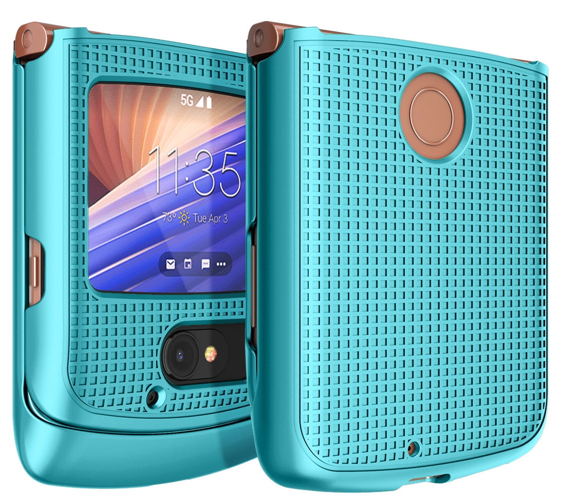 Case for Motorola RAZR 5G Flip Phone, Nakedcellphone Protective Snap-On ...