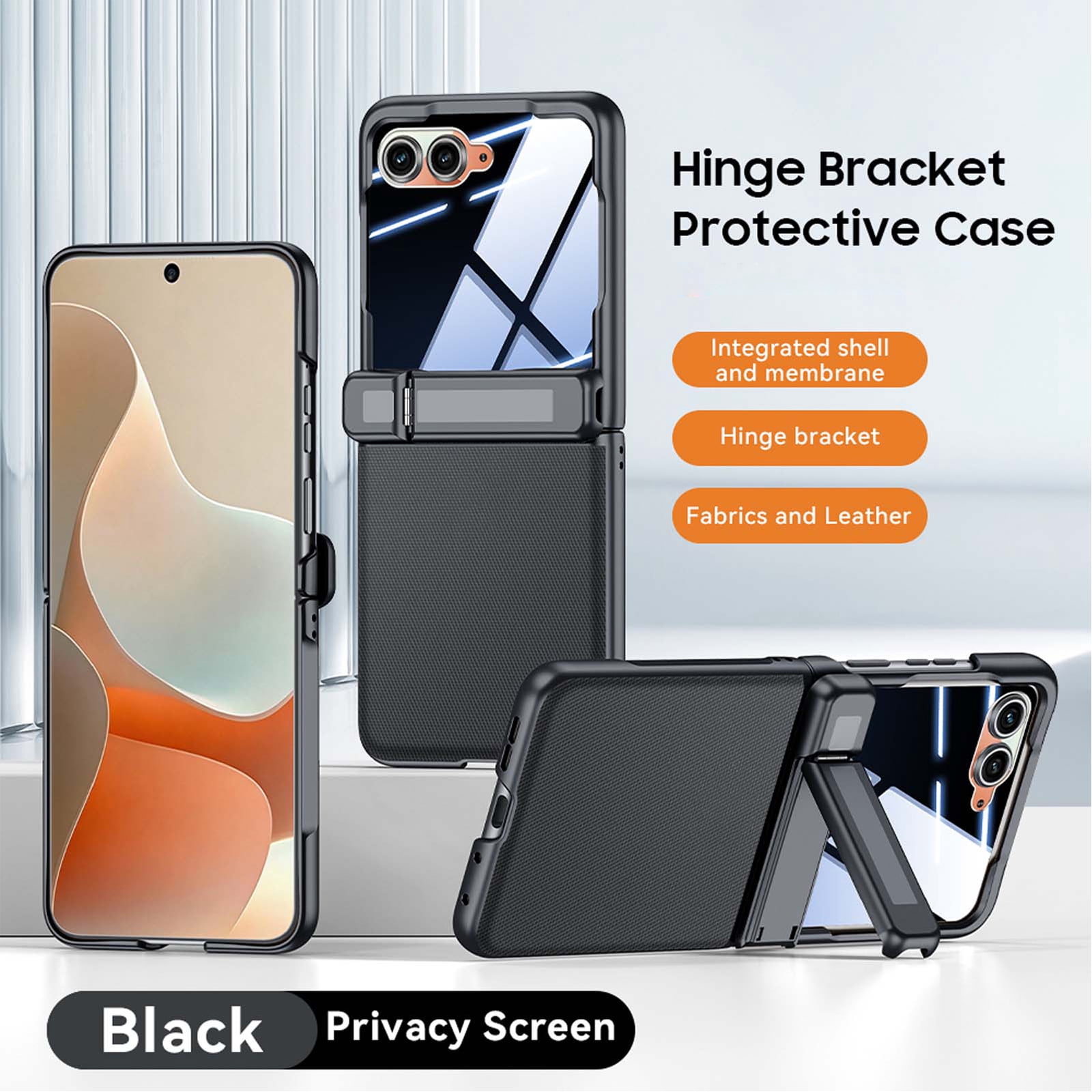 Case for Motorola Razr+ 2024 / Razr+ 2026 with Hinge Protection ...