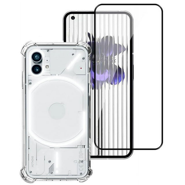 Case for Nothing Phone 1, Clear Transparent See-Thru Flex Gel TPU Skin ...