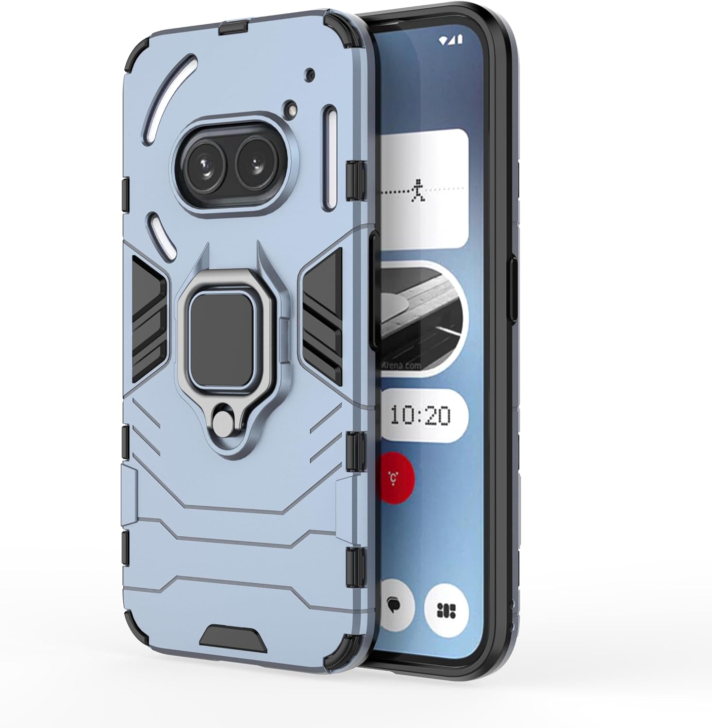 Case for Nothing Phone 2a, Nothing Phone (2a) Case with Stand Kickstand ...