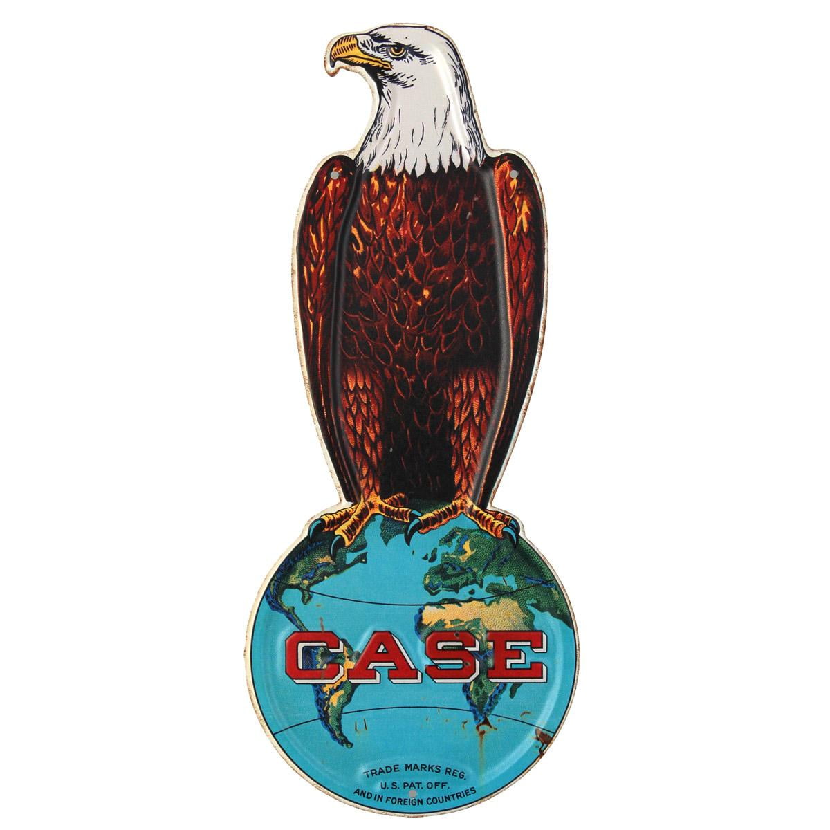 Case Old Abe Eagle 15in Metal Vintage Style Advertising Sign BAR2393 ...