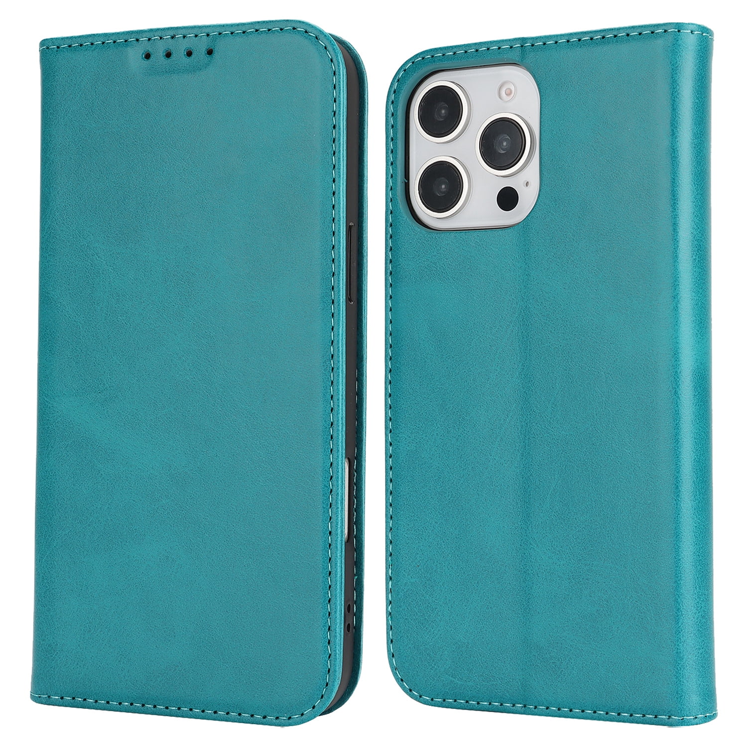 Case for OnePlus 6T Premium PU Leather Folio Cover TPU Bumper with Card ...