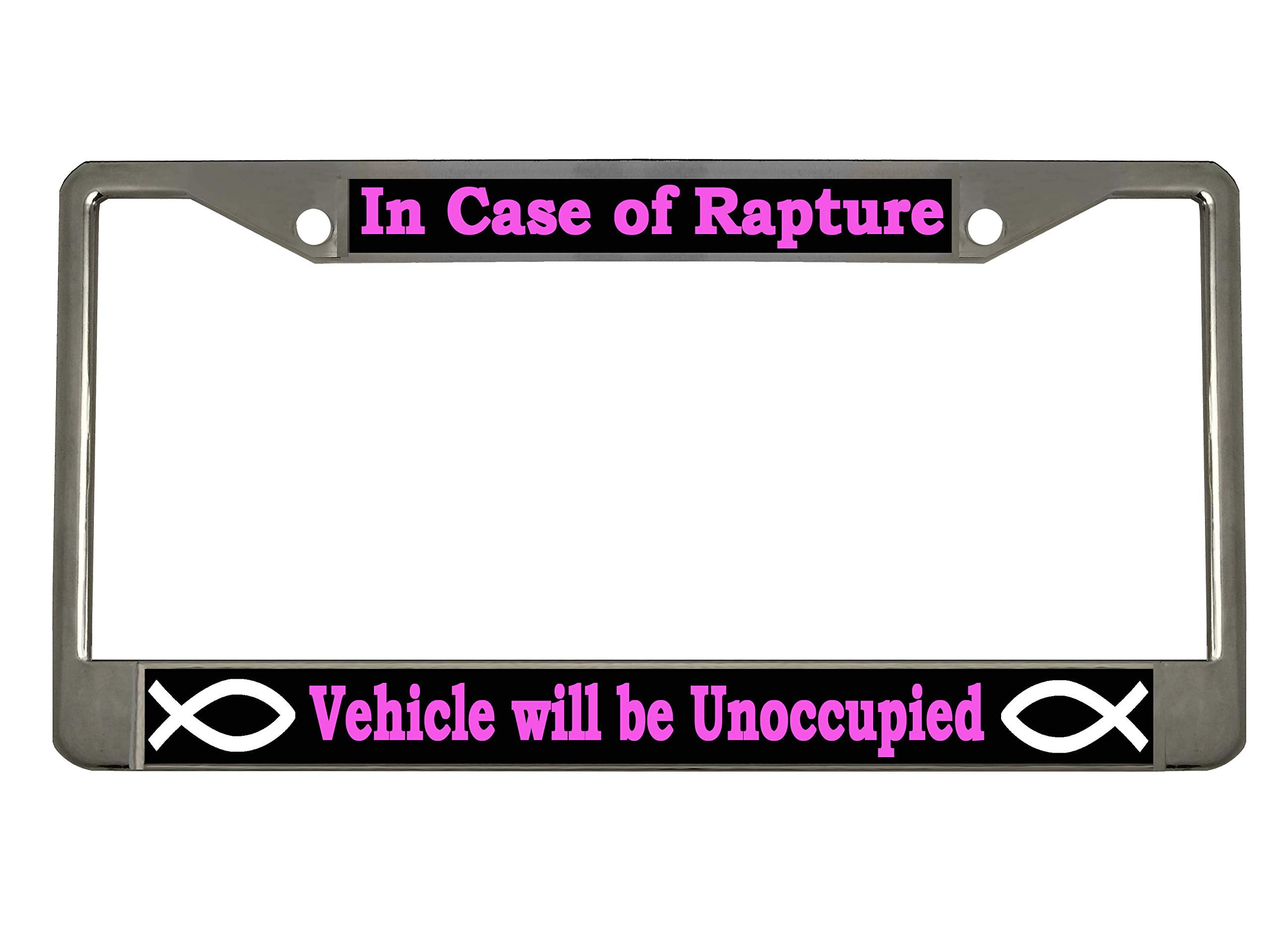in Case of Rapture Vehicle Will Be Unoccupied Christian Stainless Steel ...