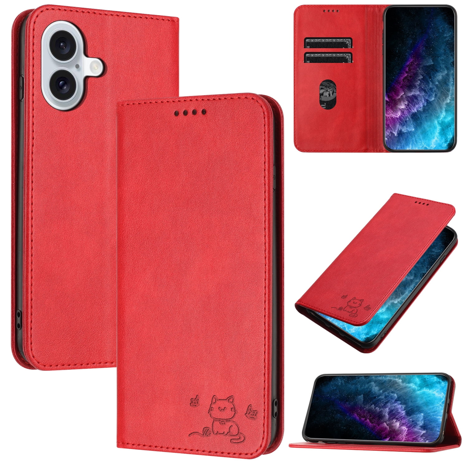Case for Samsung A14 5G Wallet protective case, high-quality PU leather ...