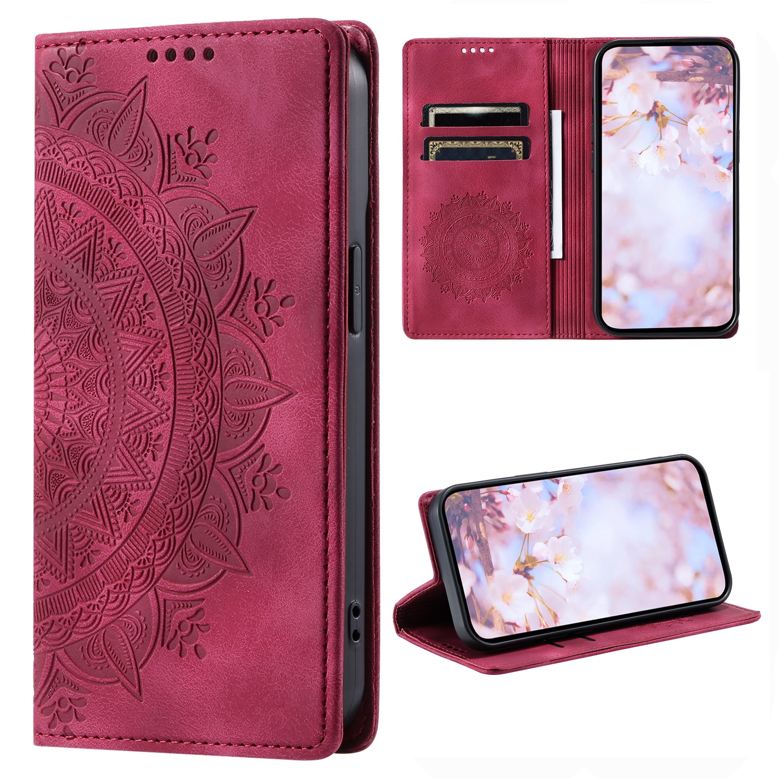 Case for Samsung Galaxy A06 Wallet Case for Women Girls with Card ...