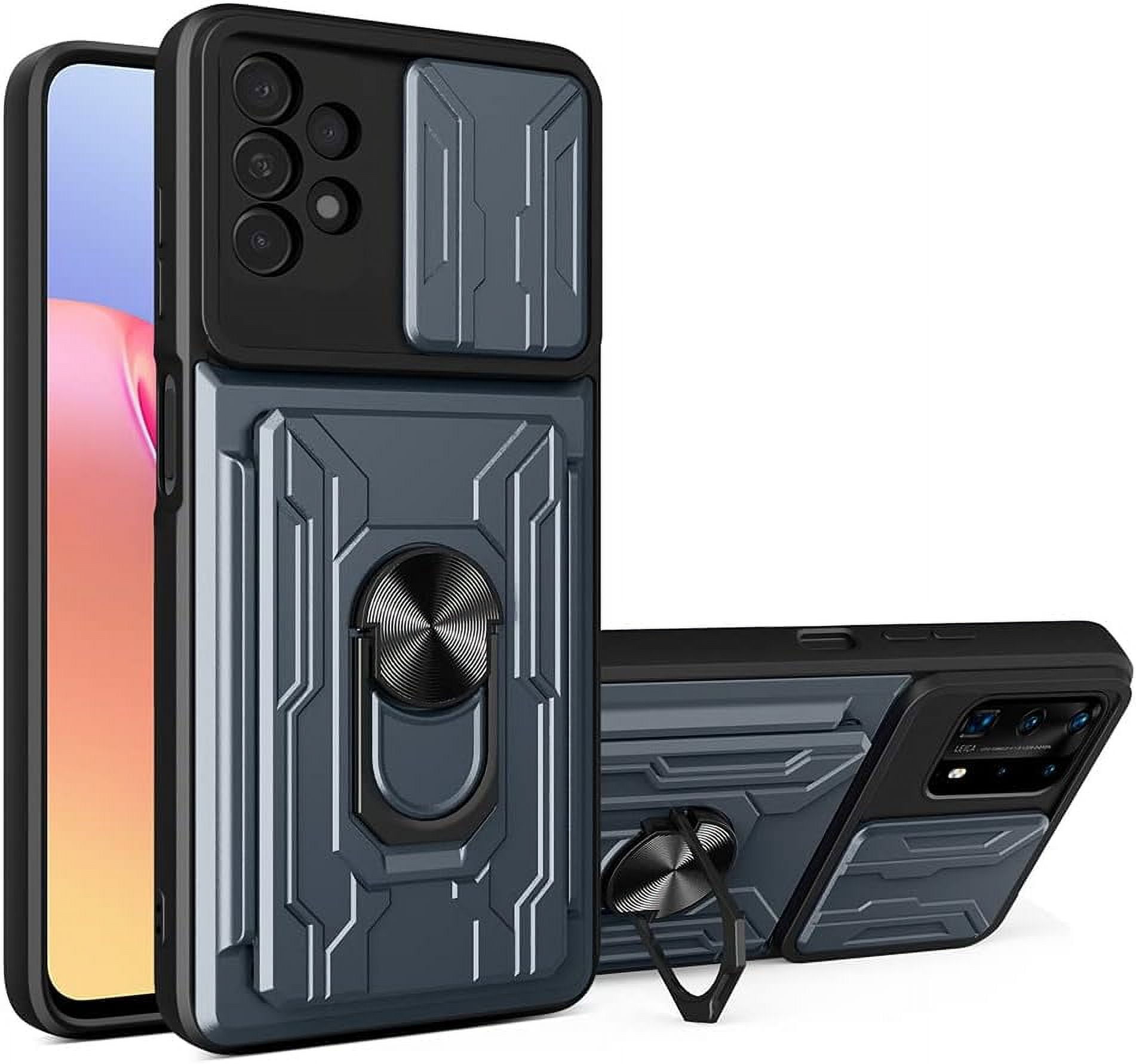 Case for Samsung Galaxy A13 4G (Not 5G) with Card Holder, Heavy Duty ...