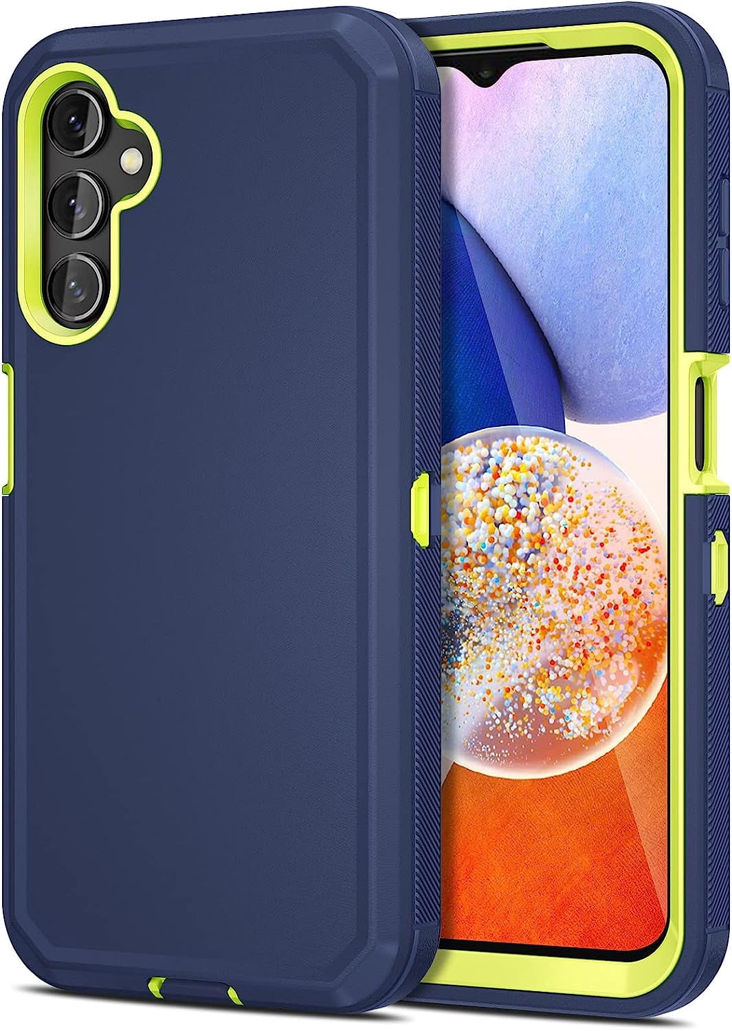 Case for Samsung Galaxy A14 5G, Galaxy A14 Case Heavy Duty Port Cover ...