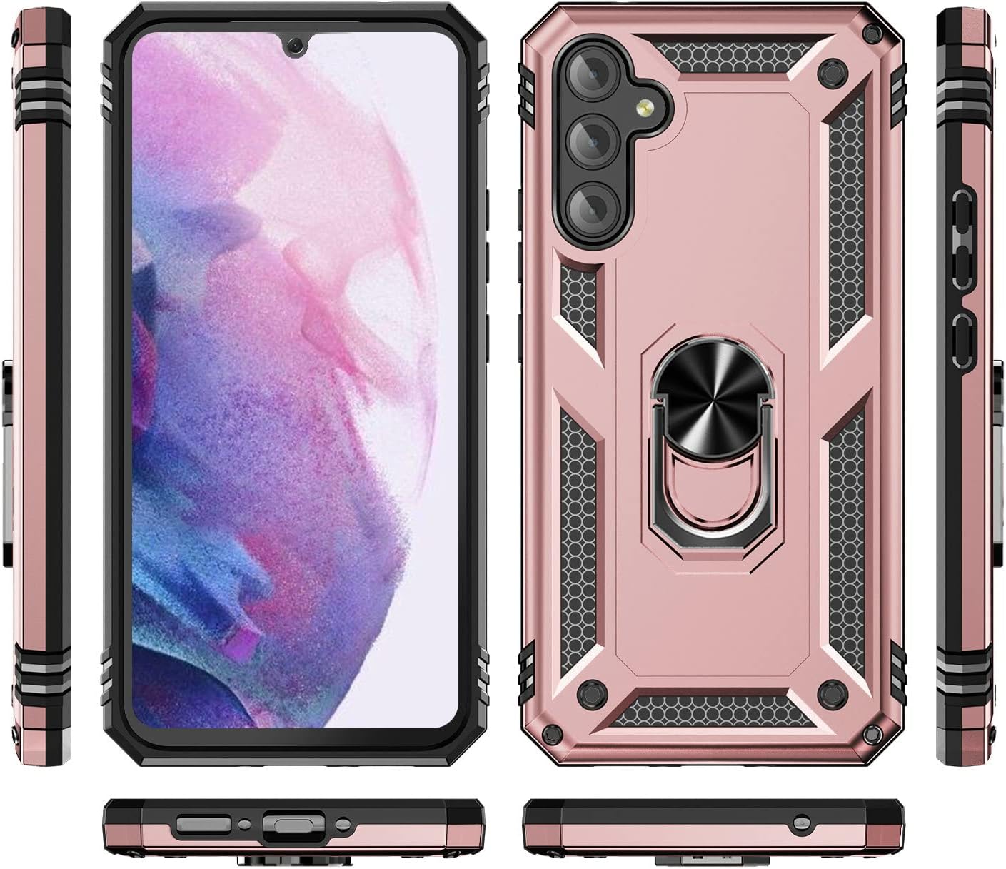 Case for Samsung Galaxy A34 5G Case Cover,Anti-Drop Bracket Phone Case ...