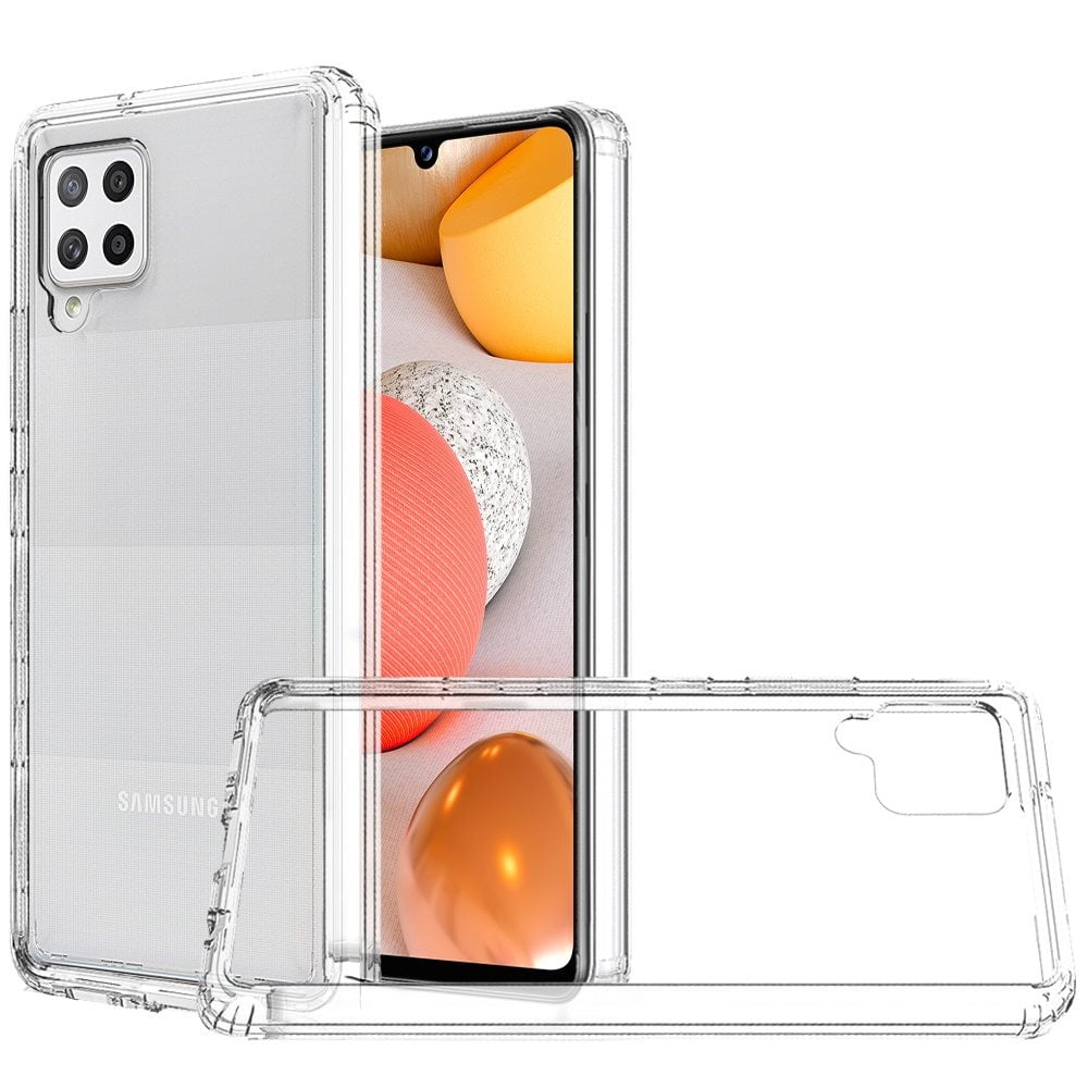 Case for Samsung Galaxy A42 5G Hybrid Slim Crystal Clear Transparent ...