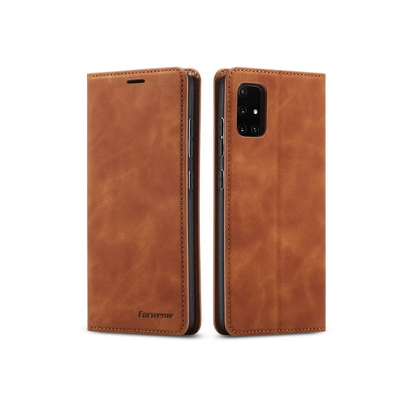 Case for Samsung Galaxy A51 5G, Premium PU Leather Cover TPU Bumper ...