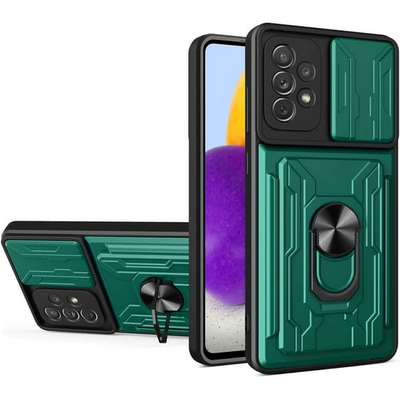 Case for Samsung Galaxy A53 5G with Card Holder, Heavy Duty Protection ...