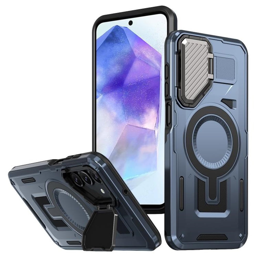 Case for Samsung Galaxy A55 5G 6.6-inch with Adjustable Metal Camera ...