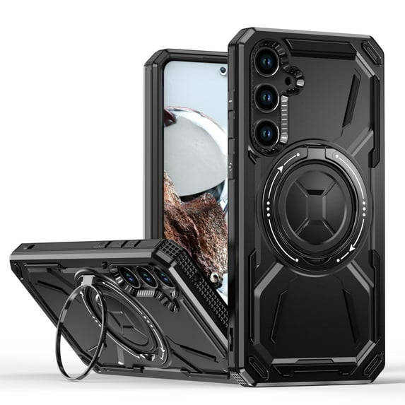 Case for Samsung Galaxy A56 5G with Ring Stand, Support Magnetic ...
