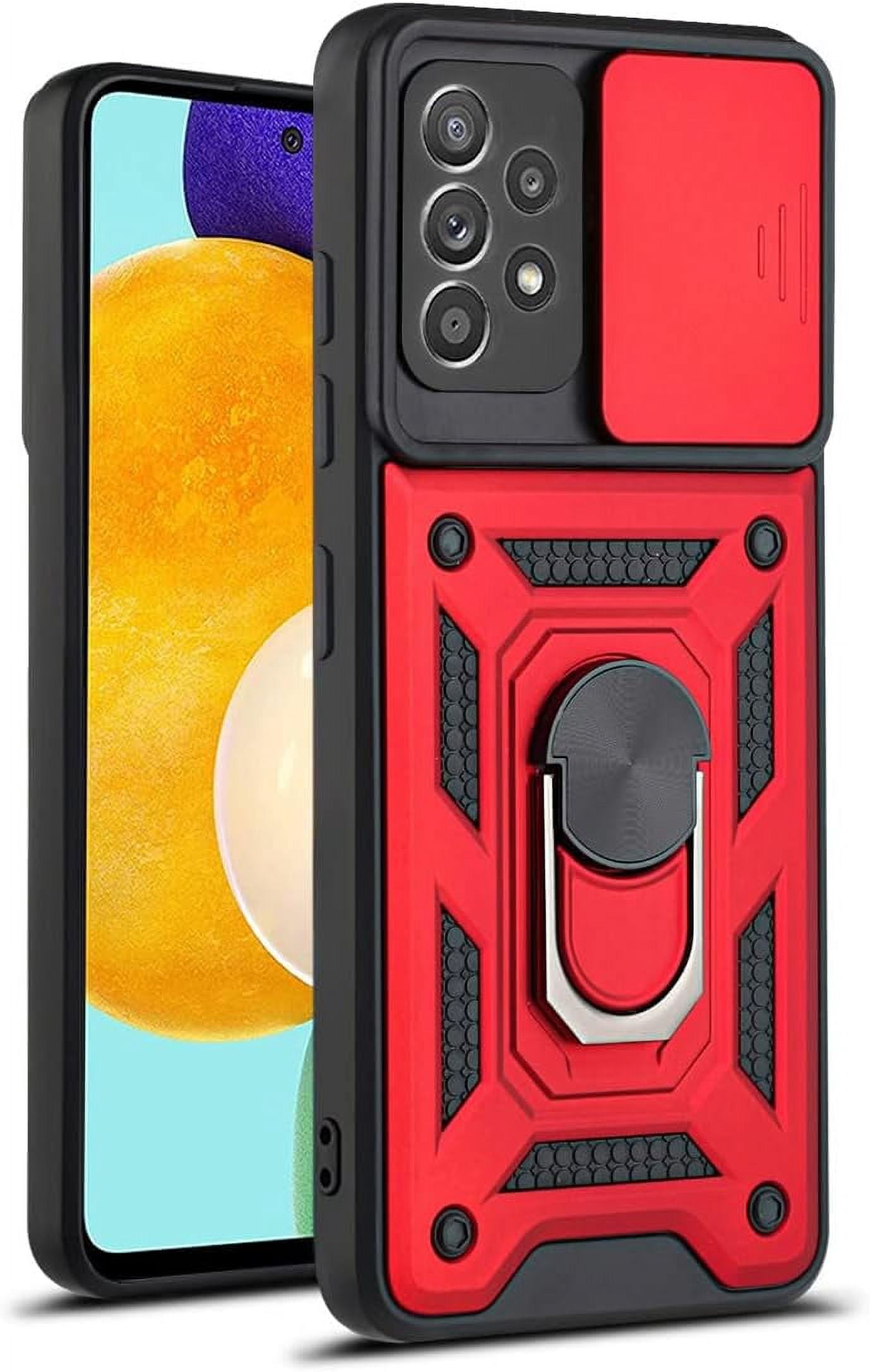 Case for Samsung Galaxy A73 5G with Slide Camera Cover,Military Grade ...