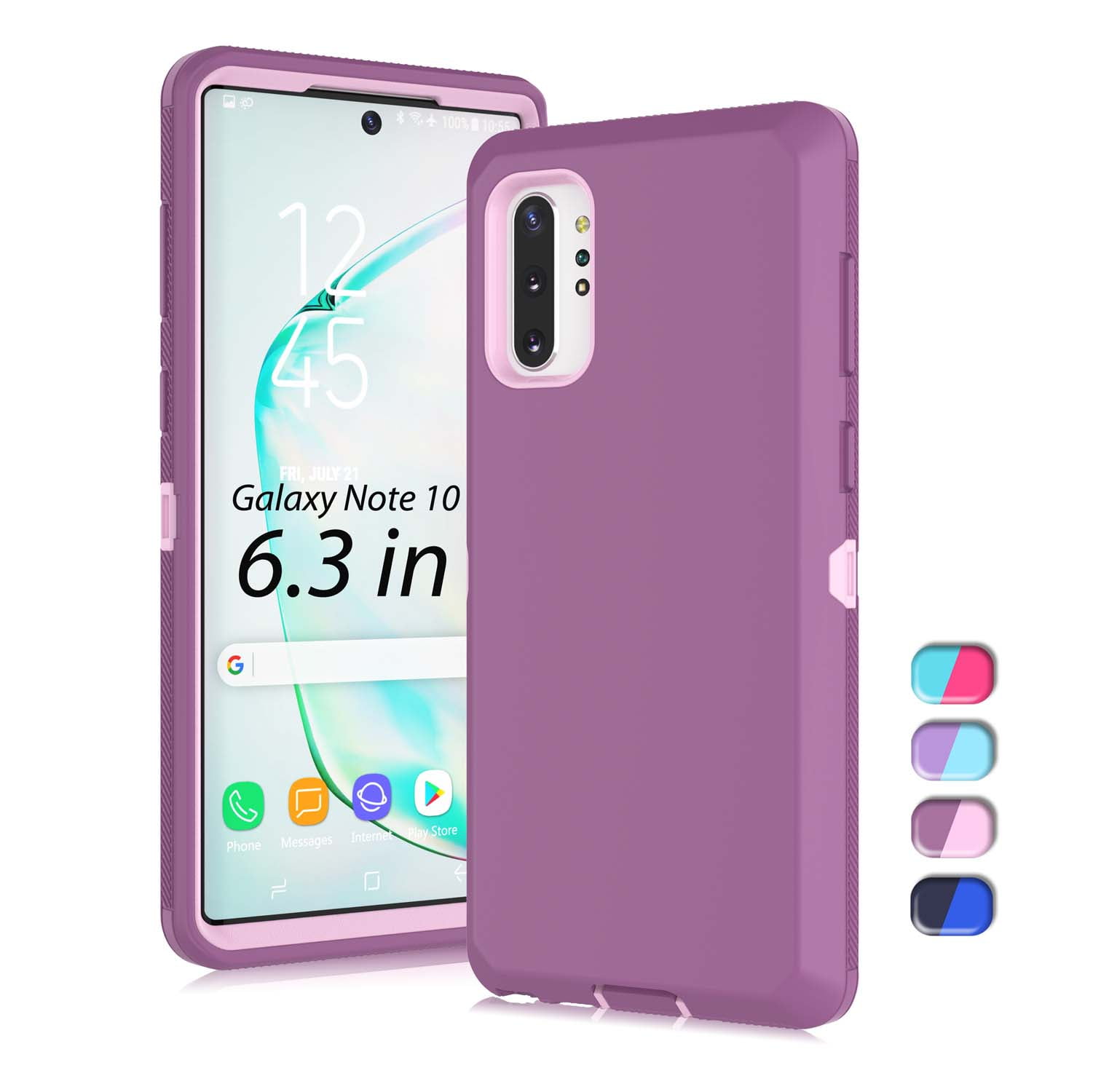 Case for Samsung Galaxy Note 10 10+ 10 Plus 5G 2020, [Drop Protection ...