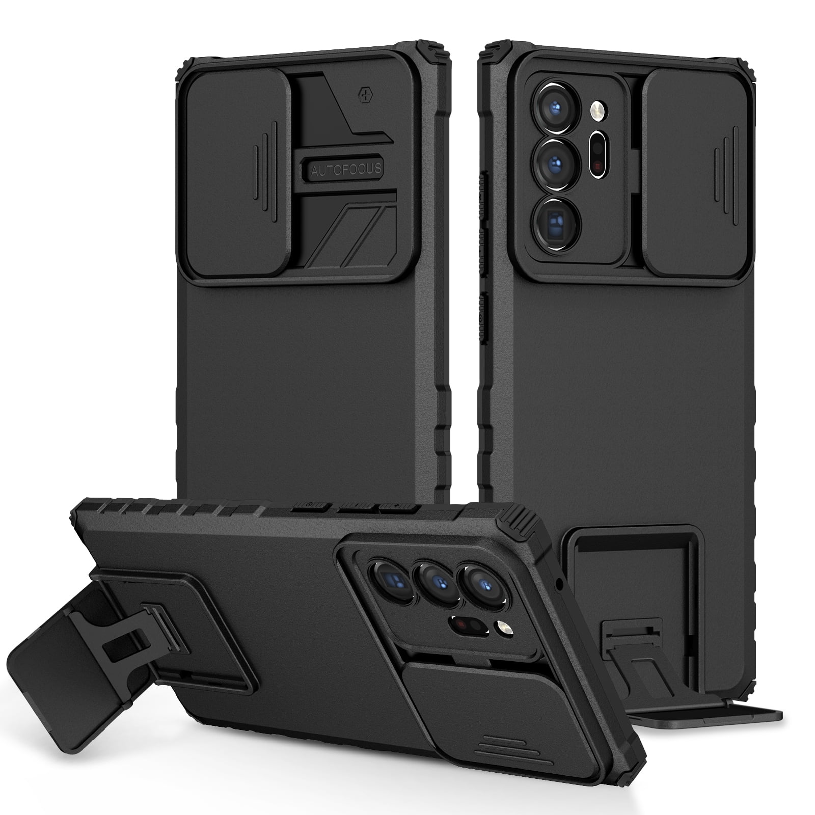 Samsung Galaxy Note 20 Ultra Case, Camera Cover, Kickstand, Anti ...