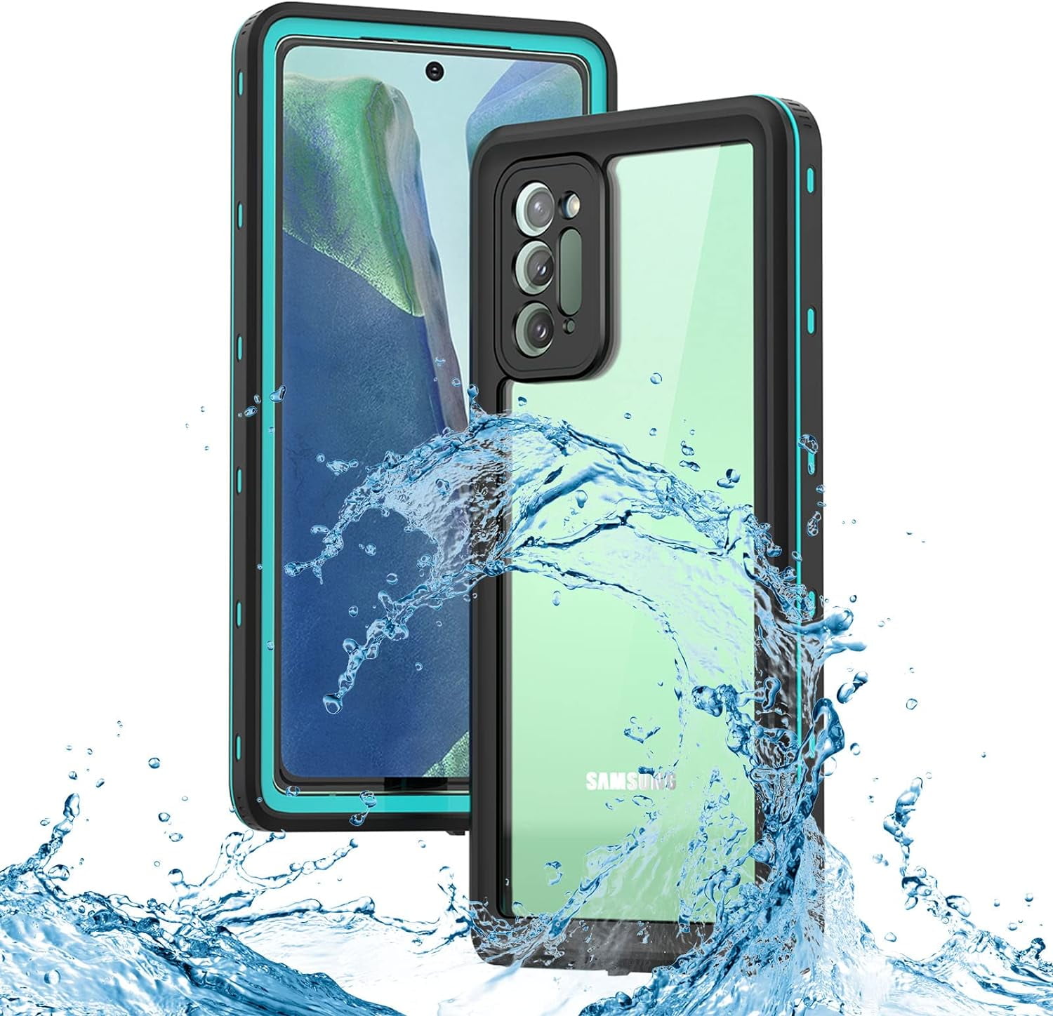 Case for Samsung Galaxy Note 20 Ultra/Note 20,[Military Grade][IP68 ...