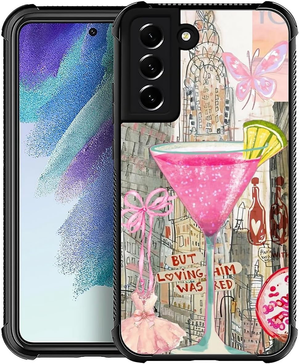 Case for Samsung Galaxy S21 Case Shockproof Anti-Slip Soft TPU Bumper ...