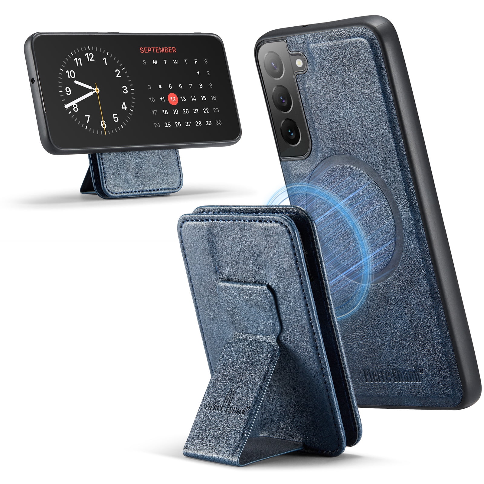 Case for Samsung Galaxy S23, Detachable Magnetic Wallet Credit Card ...