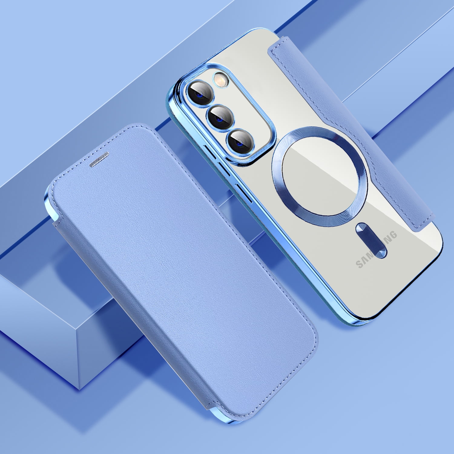Case for Samsung Galaxy S23 Plus Case Wallet Compatible with Magsafe ...
