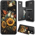 Case for Samsung Galaxy S24 Case Wallet Case with Card Holder, PU ...