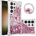 Case for Samsung Galaxy S24 Ultra, Galaxy S24 Ultra Case Glitter Clear ...