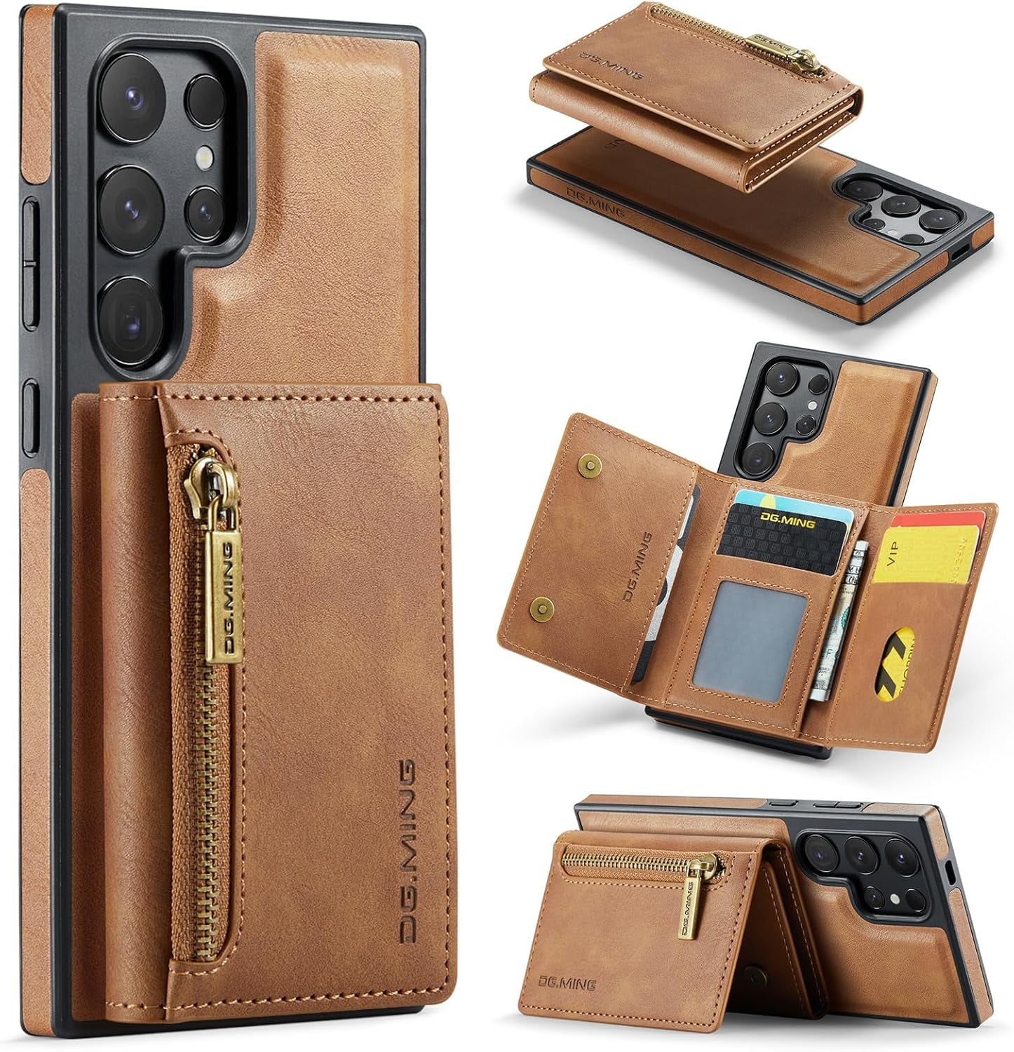 Case for Samsung Galaxy S24 Ultra/S24 Plus/S24, 2 in 1 Detachable ...