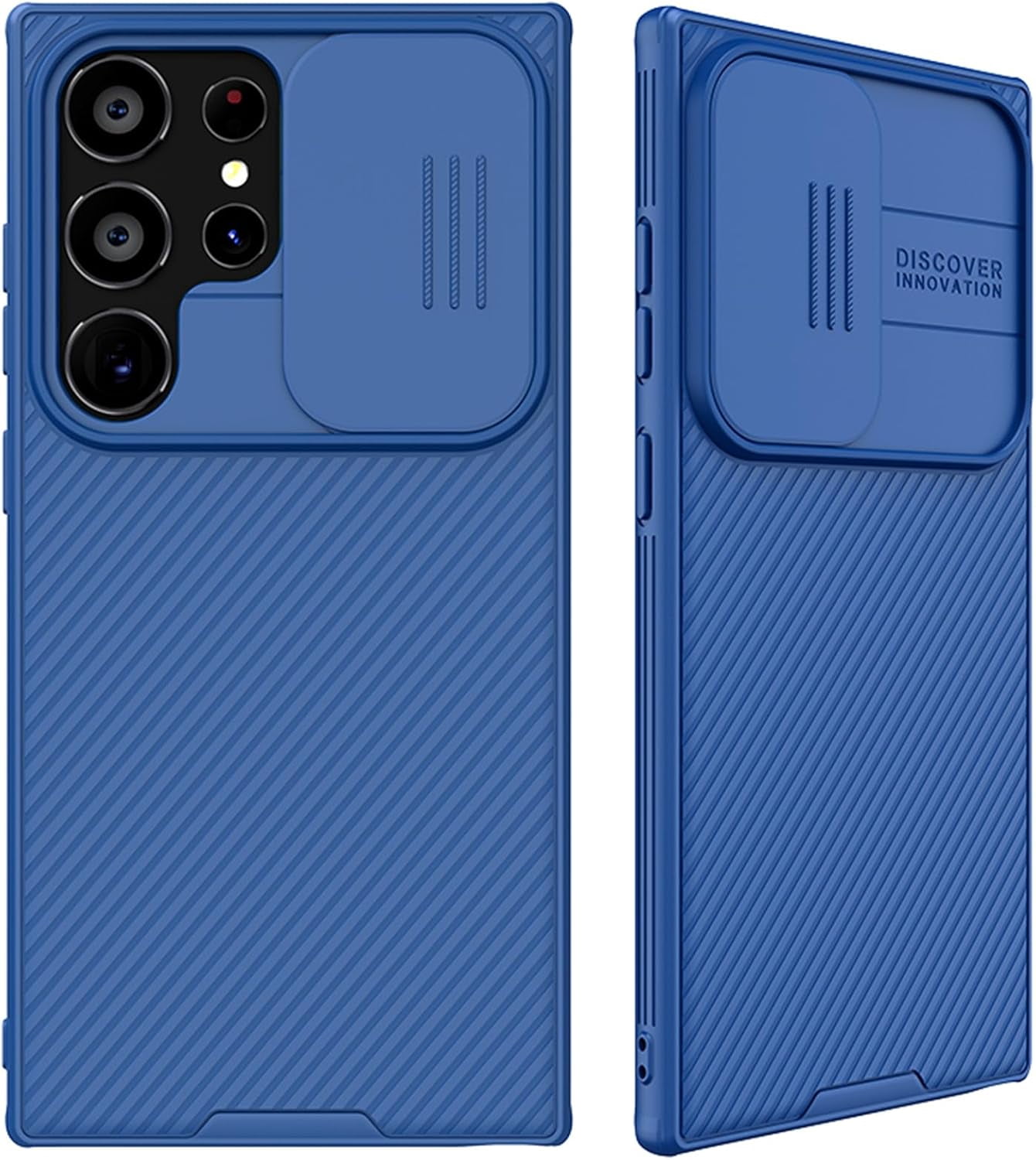 Case for Samsung Galaxy S24 Ultra/S24 Plus/S24, Hard PC Back & Soft ...