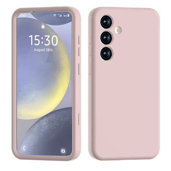 Case for Samsung Galaxy S25, 3 Layers Protection PU Leather & Hard PC ...