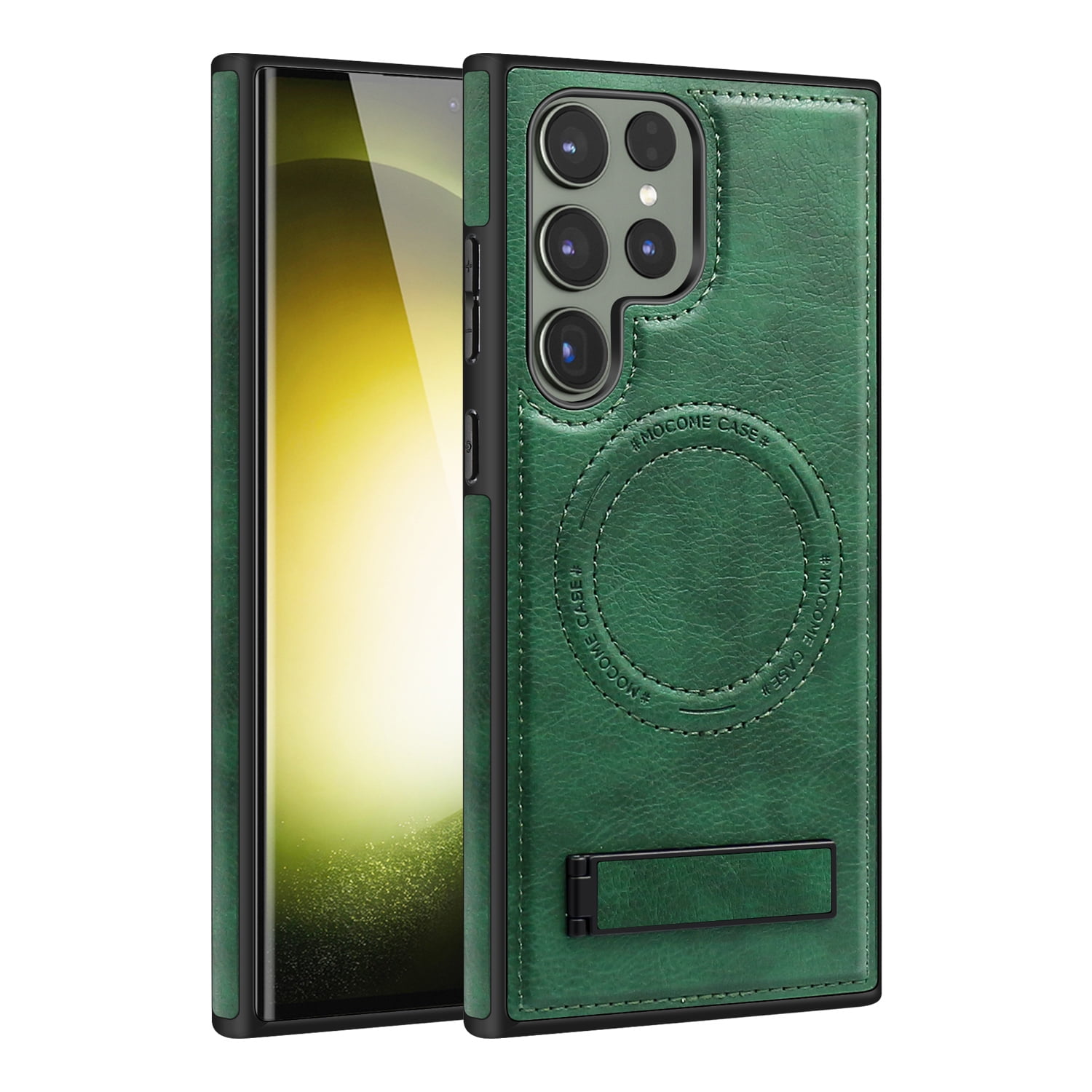 Case for Samsung Galaxy S25 Edge with Hidden Kickstand, [Military Grade ...