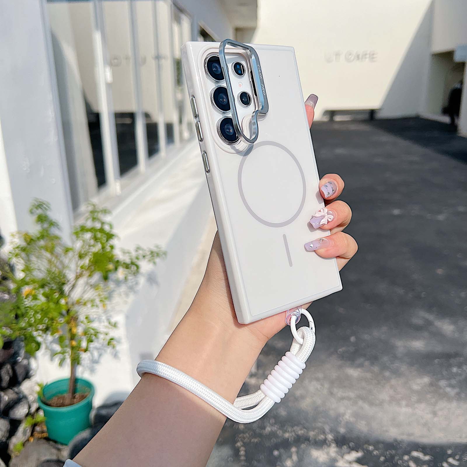 Case for Samsung Galaxy S25 Edge with Lanyard, TPU Shockproof ...