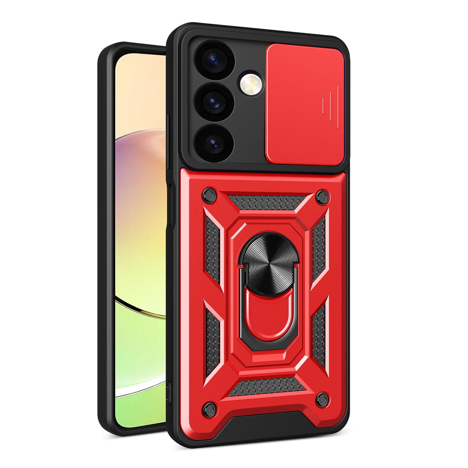 Case for Samsung Galaxy S25, Galaxy S25 Phone Case with Slide Camera ...