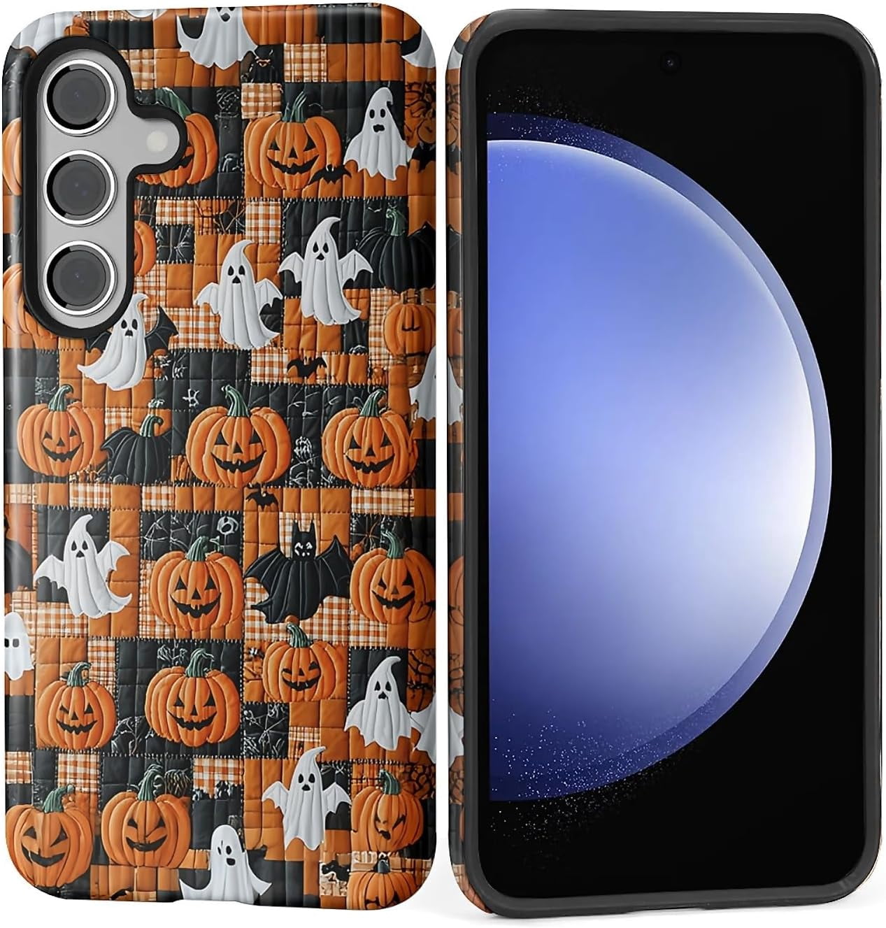 Case for Samsung Galaxy S25, Glossy Soft Silicone and Hard PC Anti ...