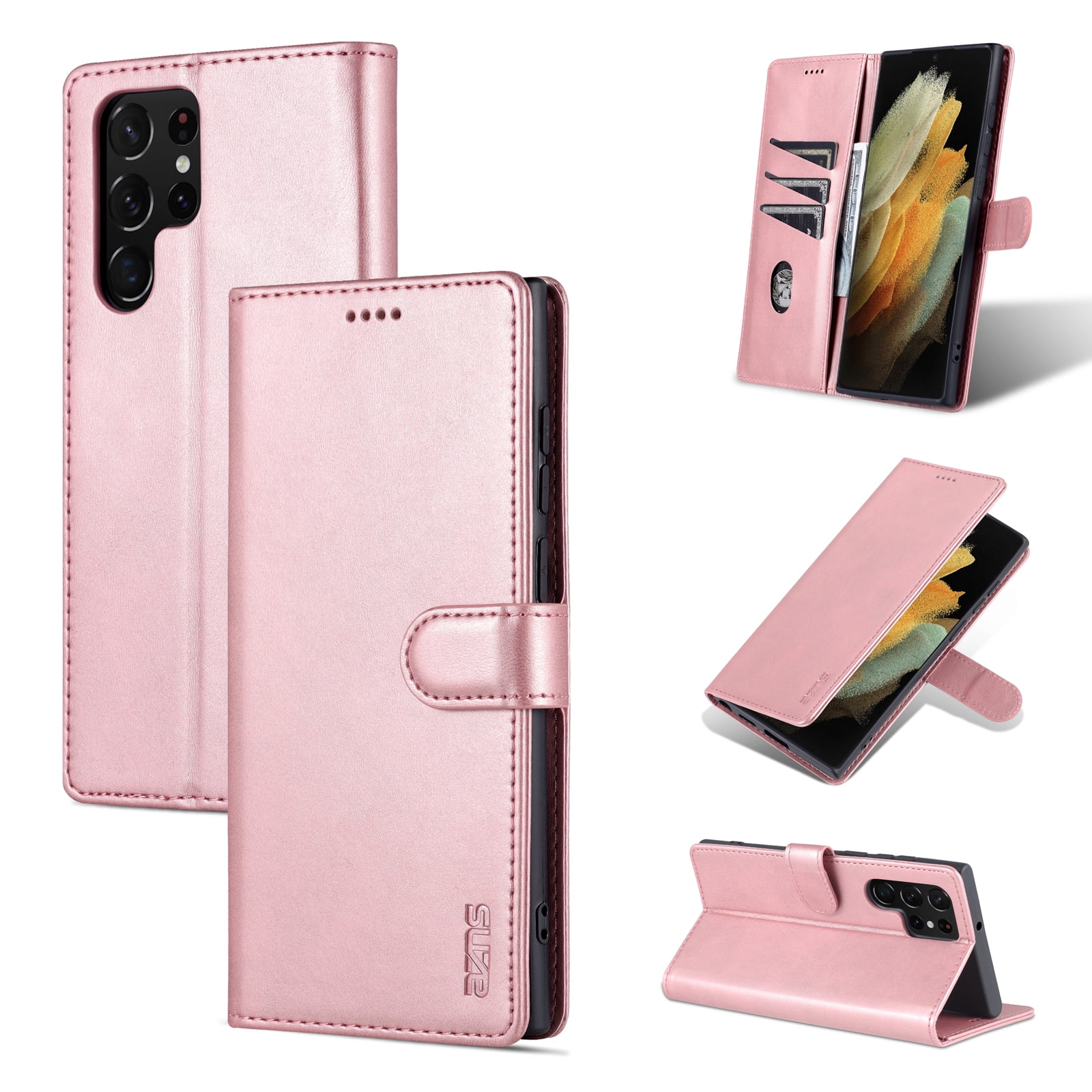 Case for Samsung Galaxy S25 Ultra, Leather Samsung Galaxy S25 Ultra ...