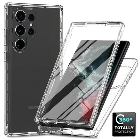 Case for Samsung Galaxy S25 Ultra with Screen Protector, Full Body Drop ...