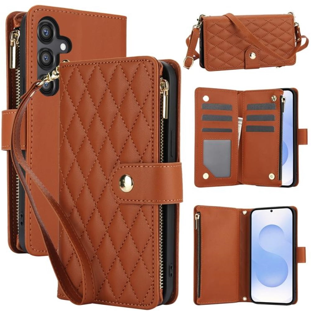 Case for Samsung Galaxy S26 5G RFID Blocking Protective Purse Case With ...