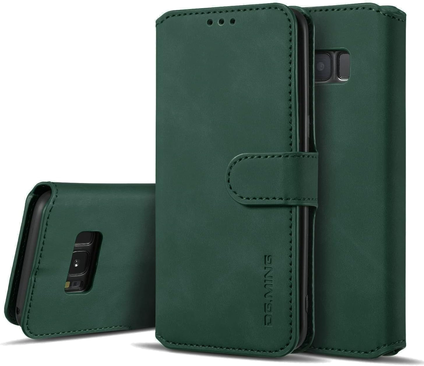 Case for Samsung Galaxy S7 Edge, Luxury PU Leather Case Vintage Wallet ...
