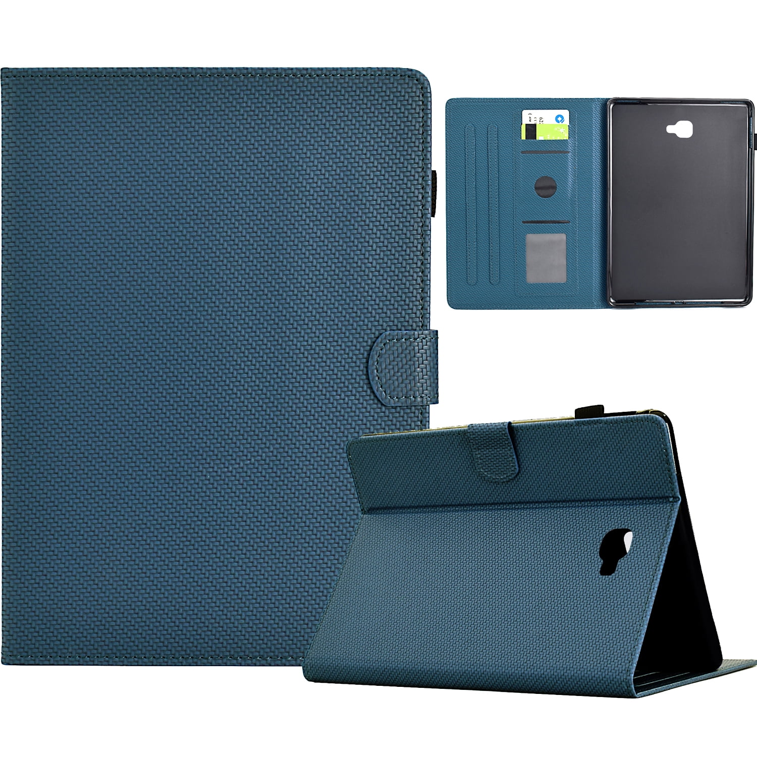 Case for Samsung Galaxy Tab A 10.1" 2016 SM-T580 / SM-T585, Carbon ...