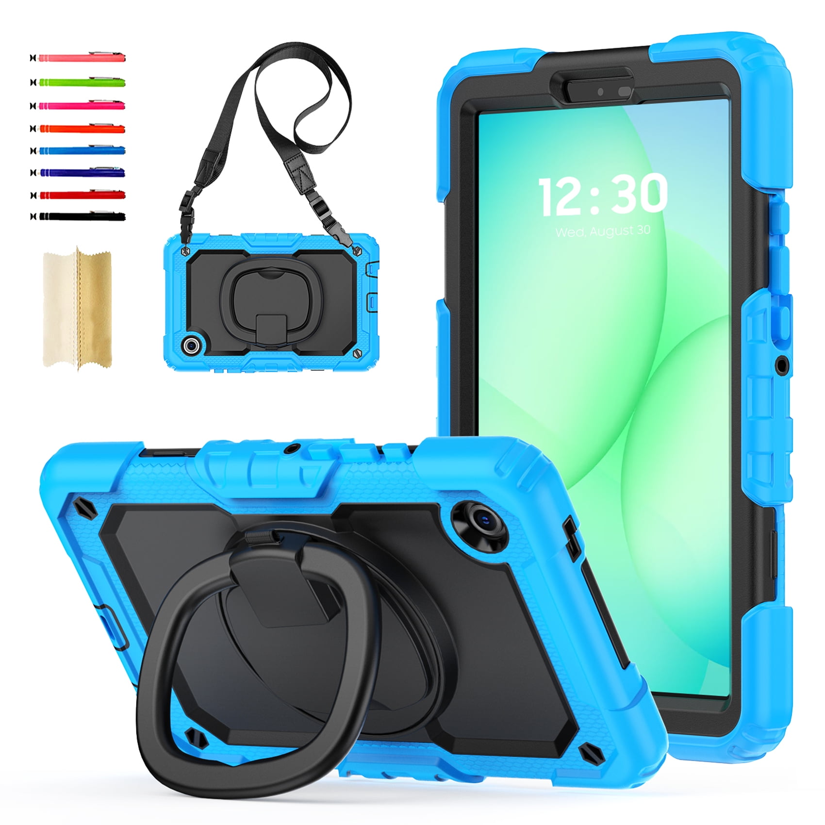 Case for Samsung Galaxy Tab A11 8.7" 2025 / A9 8.7" 2023, Stable Ring ...