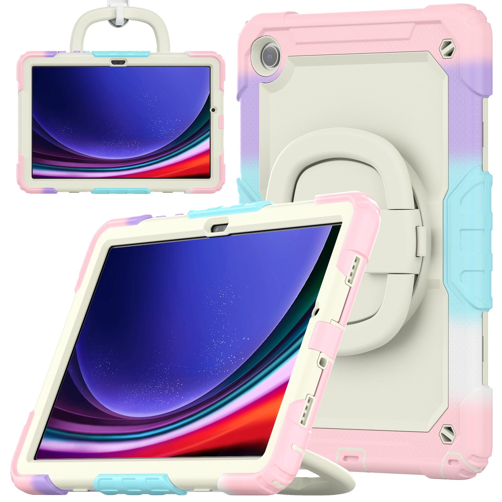 Case for Samsung Galaxy Tab A11+ 2025/Tab A9 Plus 2023 11 inch, 360 ...