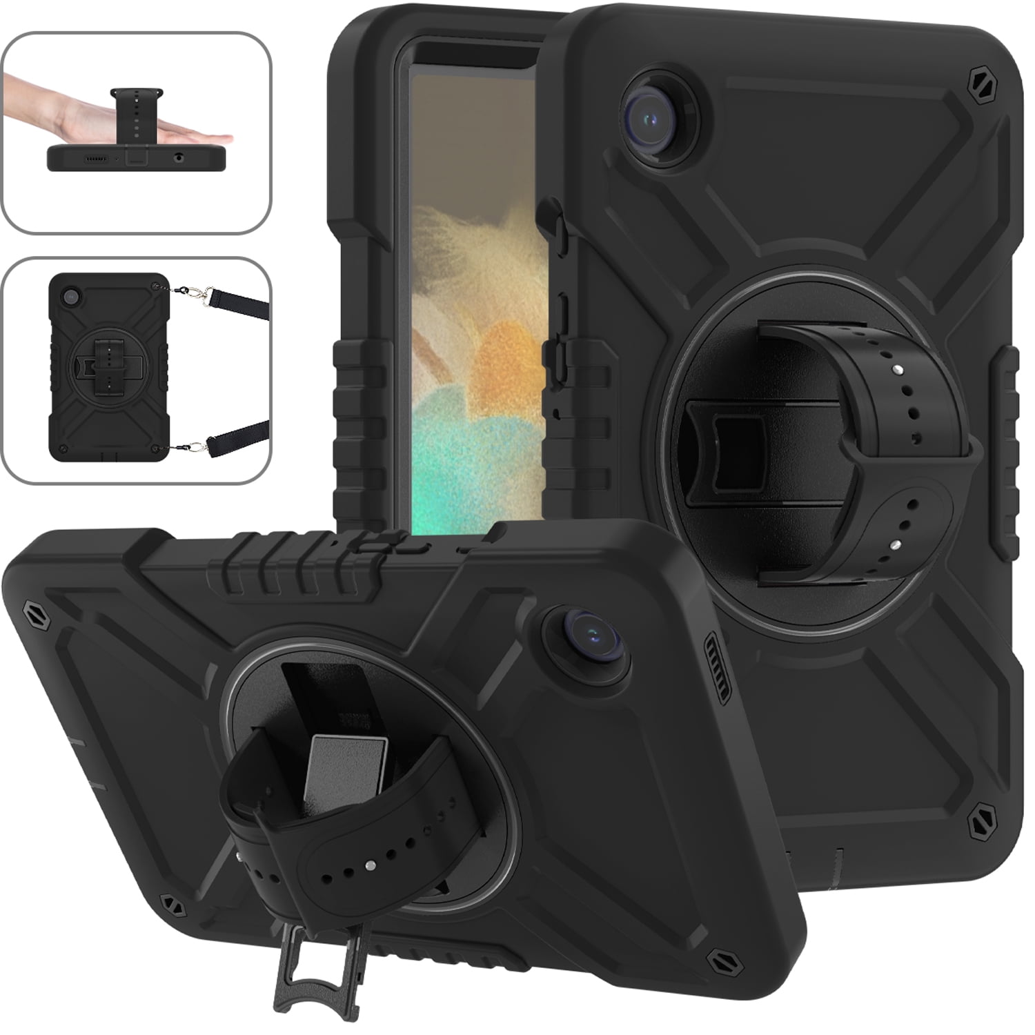 Case for Samsung Galaxy Tab A9 Plus 11.0" (2023), Military Grade Triple ...