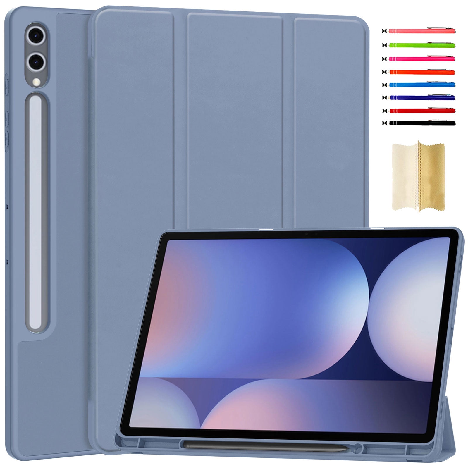 Case for Samsung Galaxy Tab S10+ 12.4" 2024, Folding Folio Ultra-Thin ...