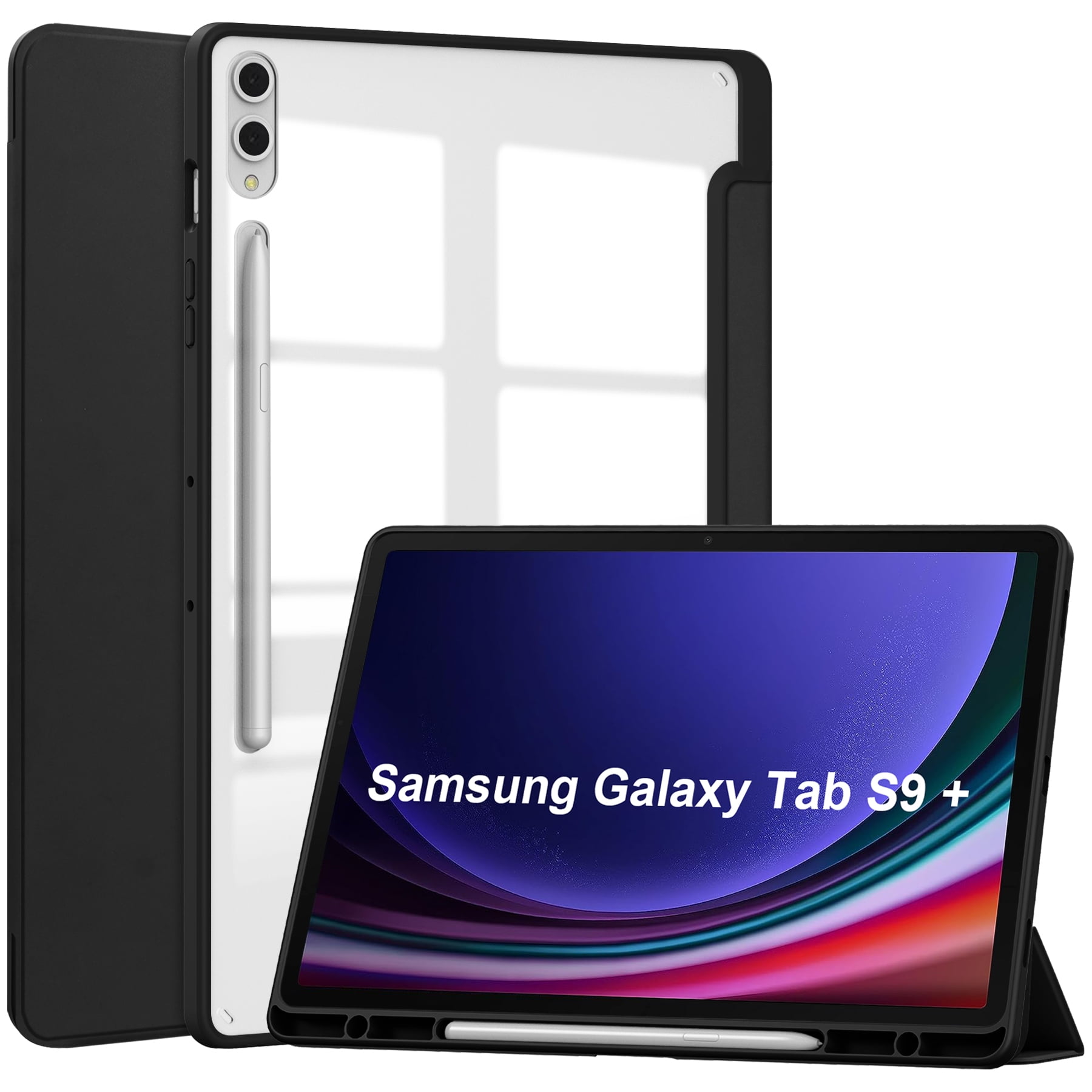 Case for Samsung Galaxy Tab S10 Plus 12.4" 2024 with [S Pen Holder ...