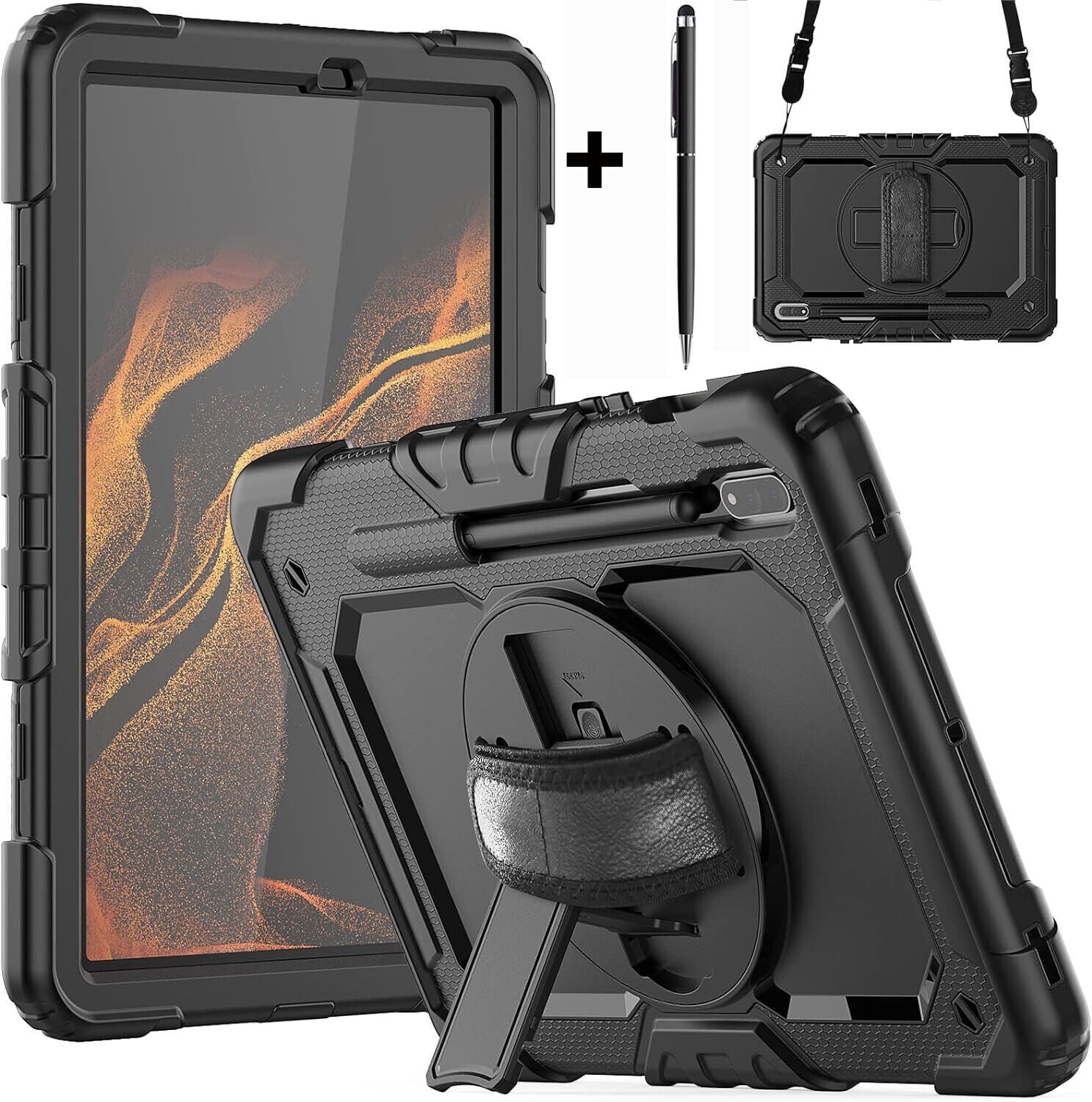 Case for Samsung Galaxy Tab S8 11 inch 2022 SM-X700/X706, Tab S7 11 inch 2020 SM-T870/T875 with ...