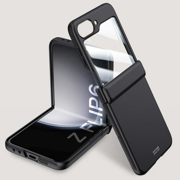Case for Samsung Galaxy Z Flip 7 FE, Skin-Feel Hinge Protection Cover ...