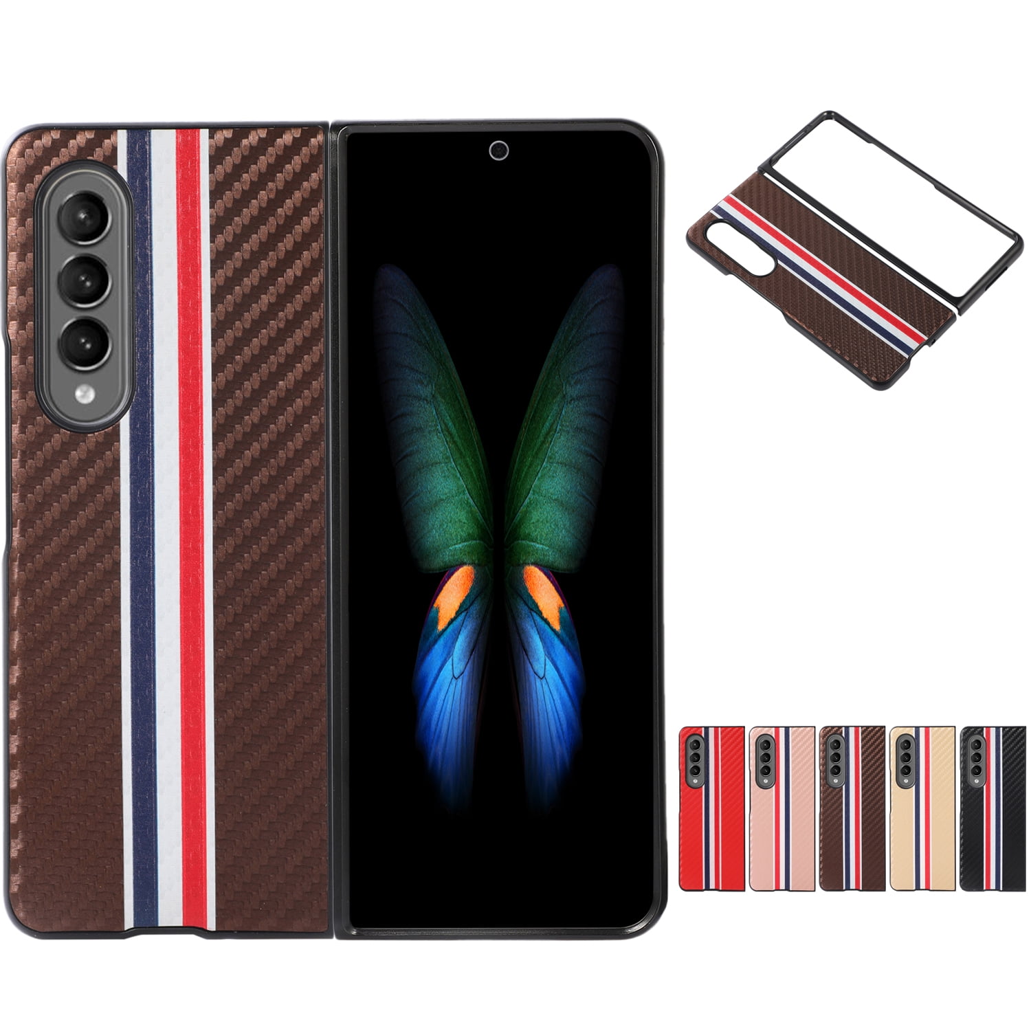 Case for Samsung Galaxy Z Fold 3[2021 Release], Galaxy Z Fold3 Cover ...
